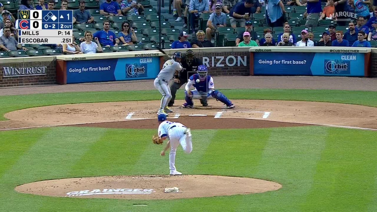 Alec Mills Ball In Dirt to Eduardo Escobar | 08/10/2021 | Boston Red Sox