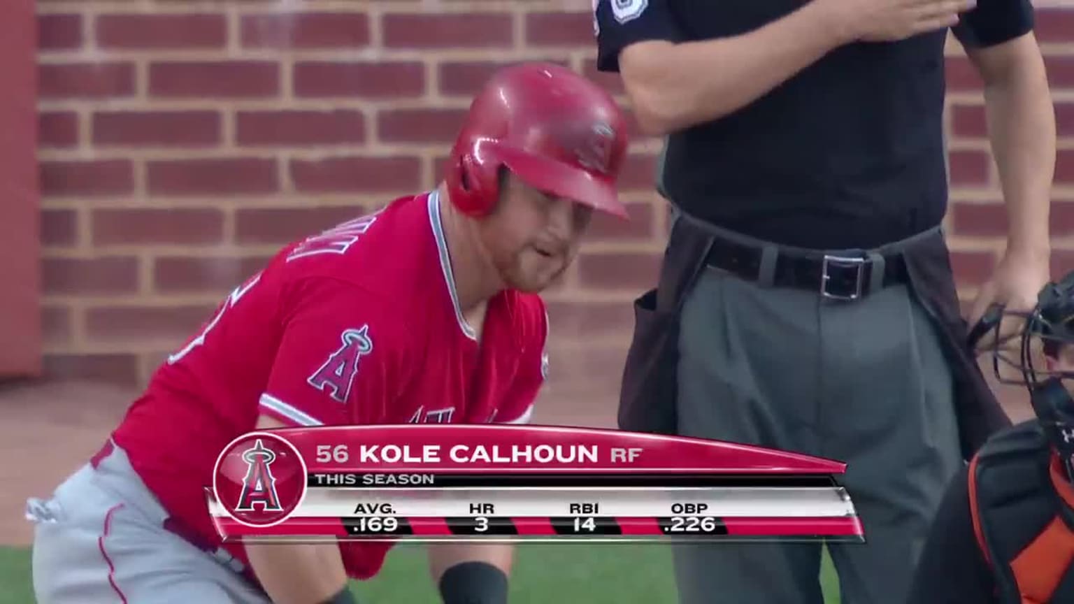 David Hess Ball to Kole Calhoun | 06/29/2018 | Cleveland Guardians