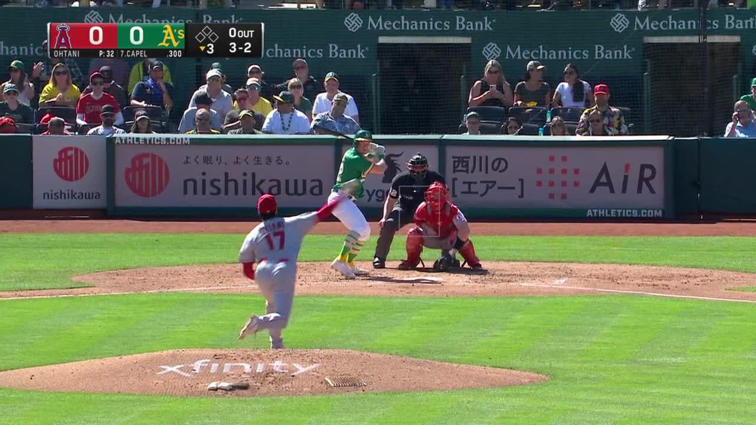 Conner Capel strikes out swinging. | 10/05/2022 | Los Angeles Angels