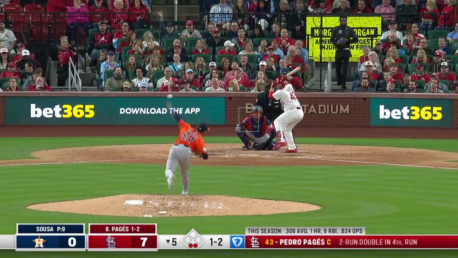 Pedro Pagés strikes out swinging. | 04/14/2025 | MLB.com