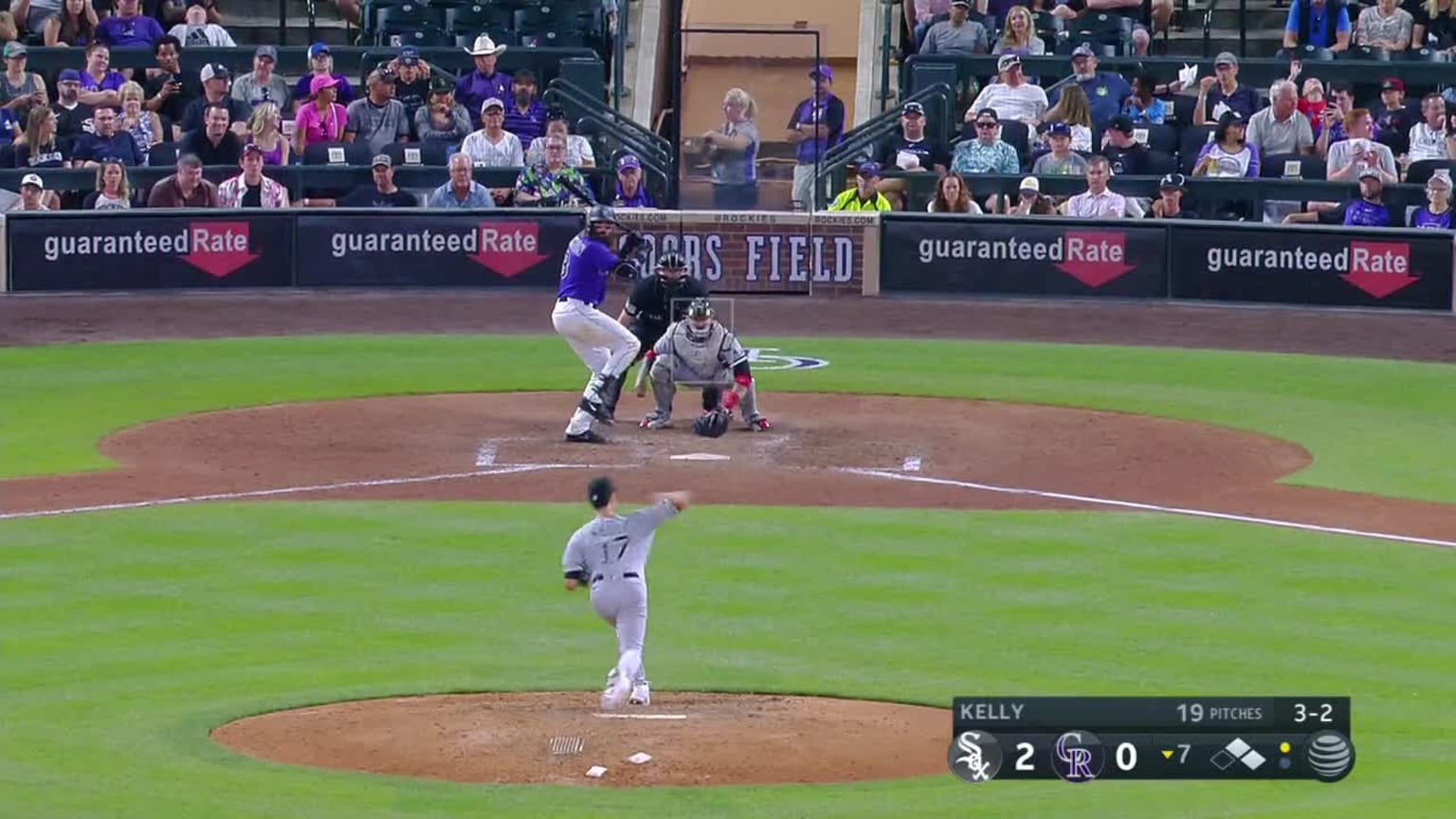 Charlie Blackmon grounds into a double play, first baseman Jose Abreu ...