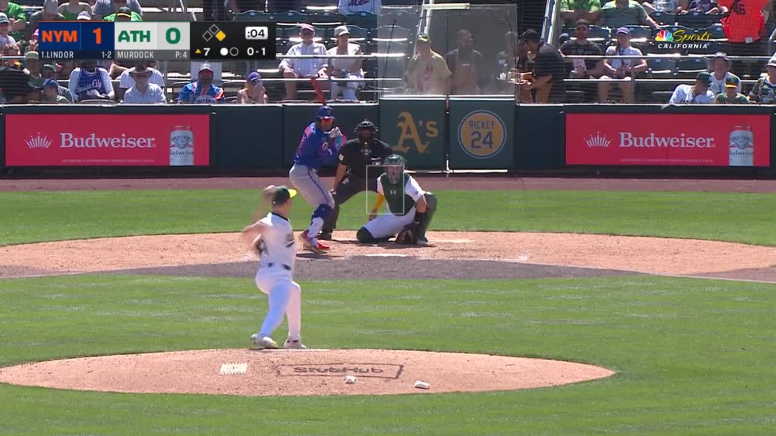 Noah Murdock Ball to Francisco Lindor | 04/13/2025 | MLB.com