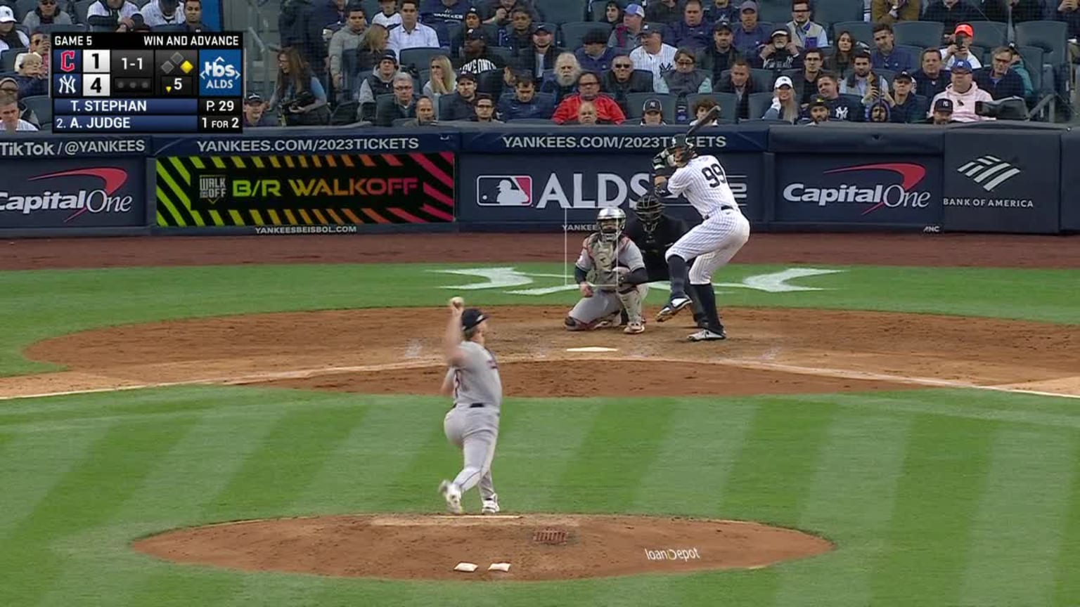 Trevor Stephan Ball to Aaron Judge | 10/18/2022 | New York Yankees