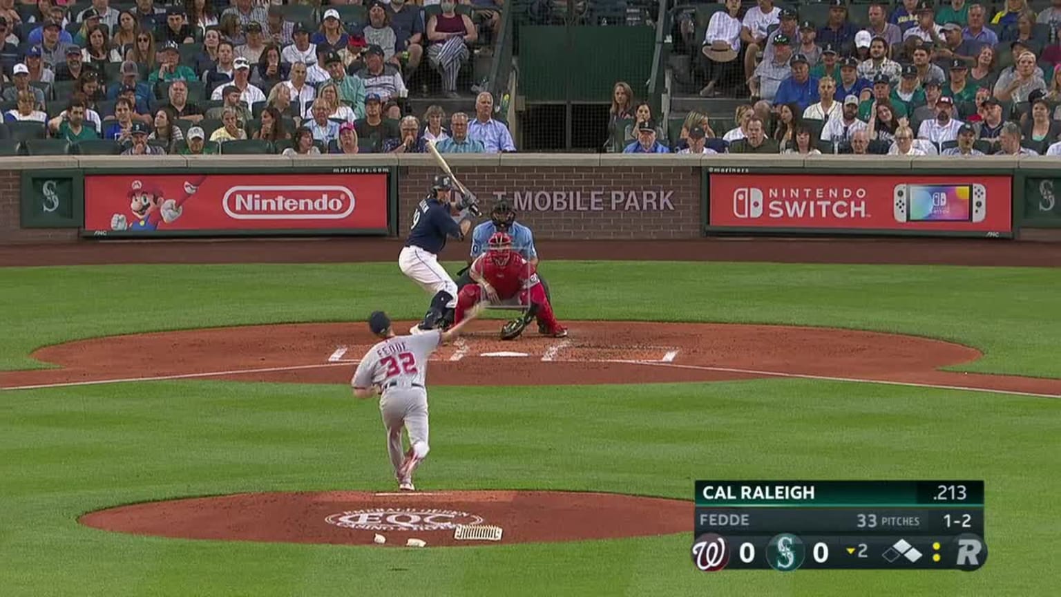 Cal Raleigh strikes out swinging. | 08/23/2022 | MLB.com