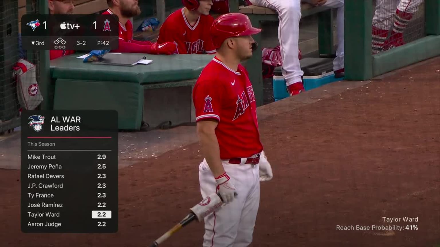 Taylor Ward strikes out swinging. | 05/27/2022 | MLB.com