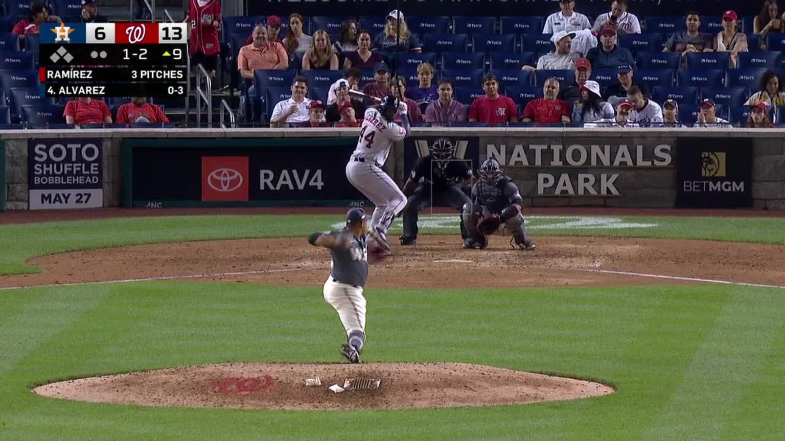 Erasmo Ramirez Ball to Yordan Alvarez | 05/14/2022 | MLB.com