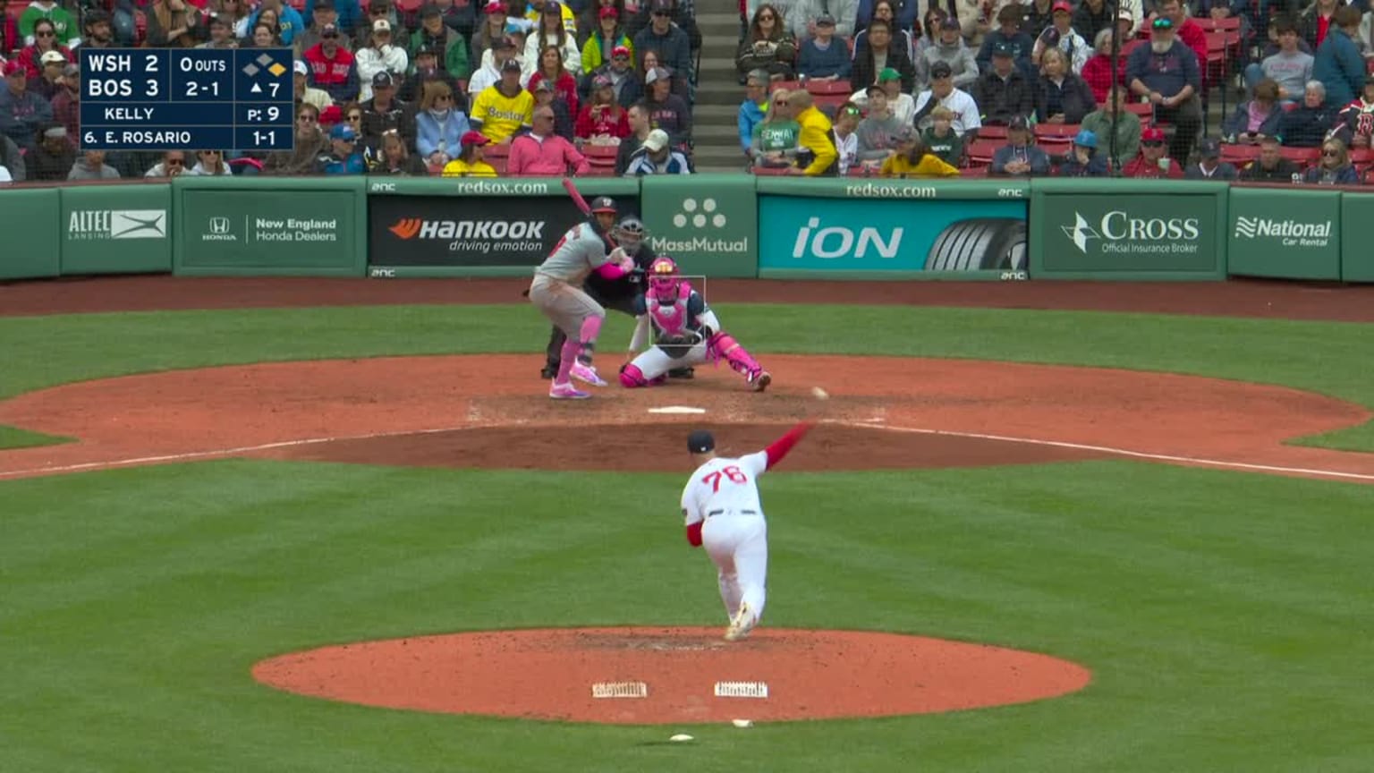 Zack Kelly Foul to Eddie Rosario | 05/12/2024 | MLB.com