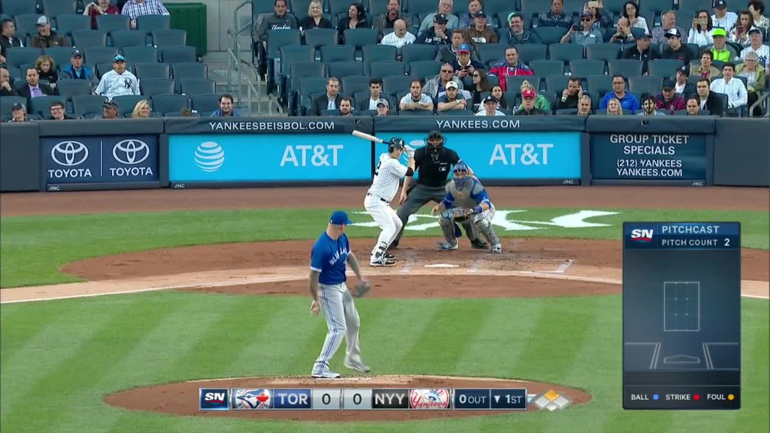 Mat Latos Bola mala to Chase Headley | 02/05/2017 | Los Marlins de Miami