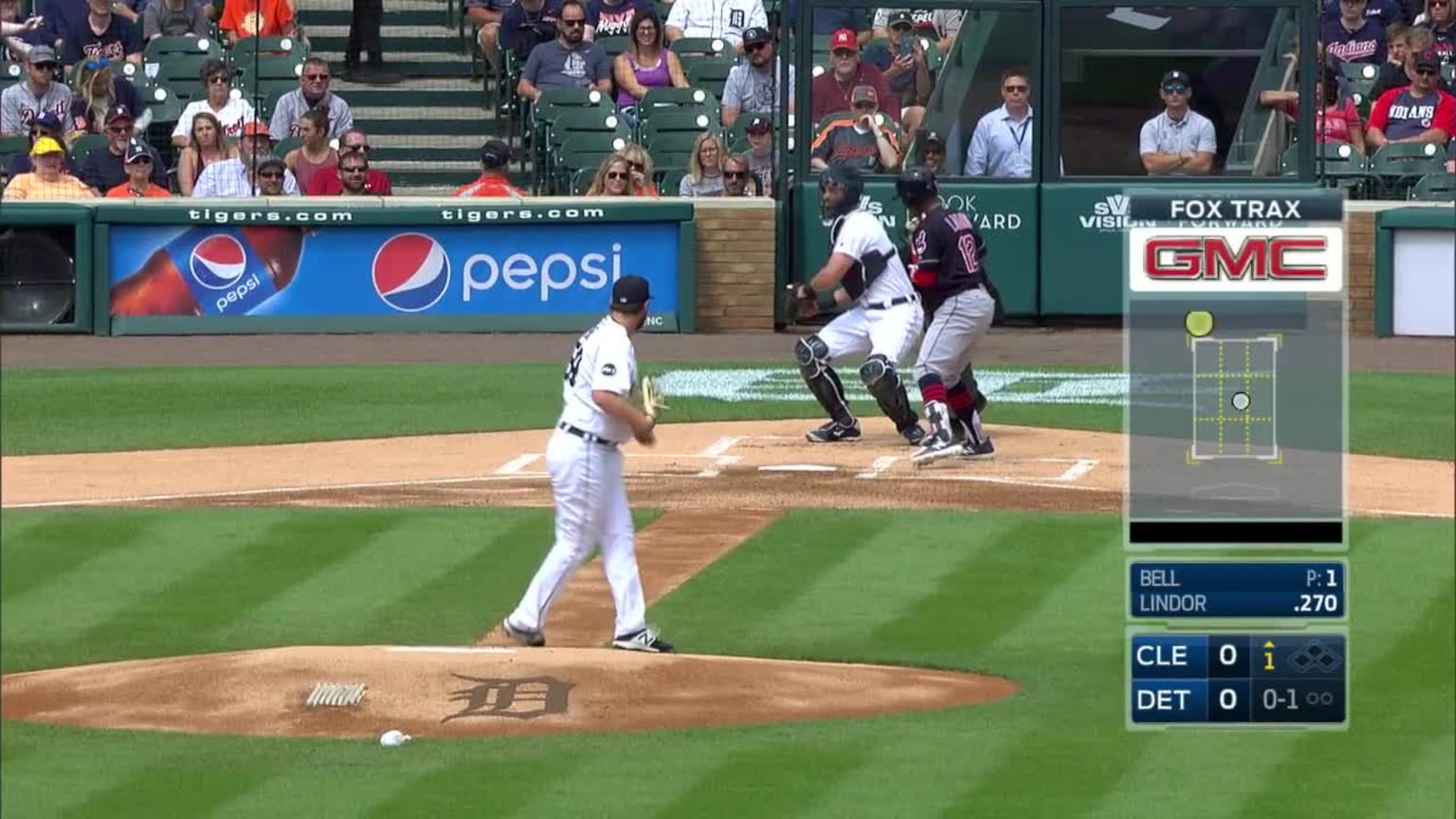 Chad Bell Ball to Francisco Lindor | 09/03/2017 | Milwaukee Brewers