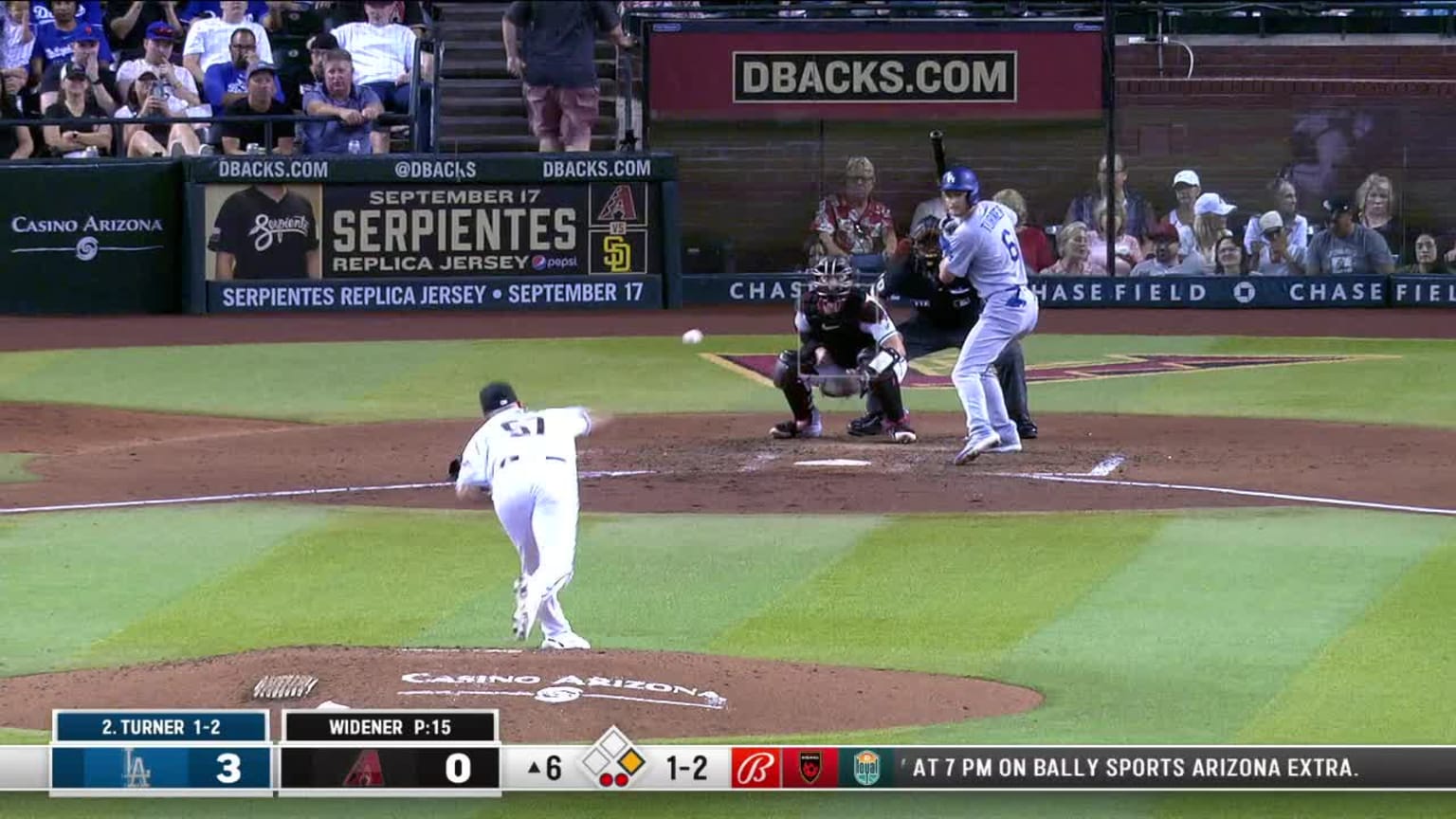 Taylor Widener Ball In Dirt to Trea Turner | 09/13/2022 | MLB.com