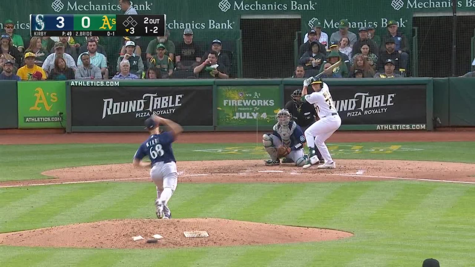 Jonah Bride strikes out swinging. | 06/22/2022 | MLB.com