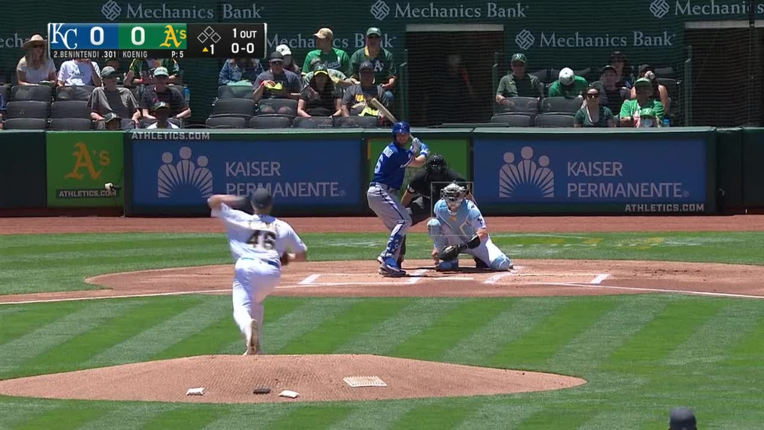 Jared Koenig Swinging Strike to Andrew Benintendi | 06/19/2022 ...