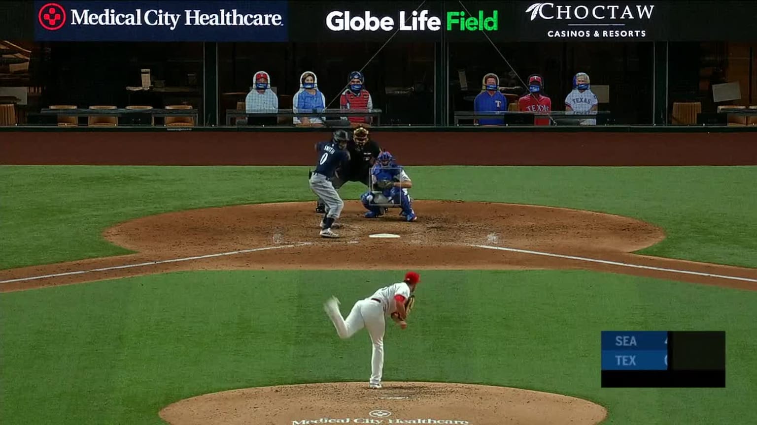 Brett Martin Called Strike to Mallex Smith | 08/12/2020 | MLB.com