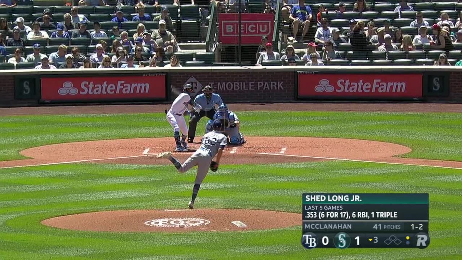Shed Long Jr. strikes out swinging. | 06/20/2021 | MLB.com