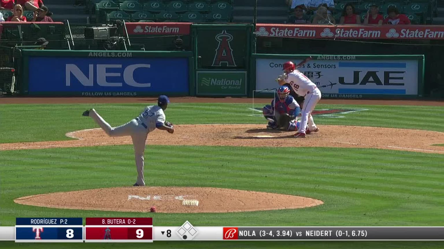 Joely Rodriguez Ball to Drew Butera | 05/26/2021 | MLB.com
