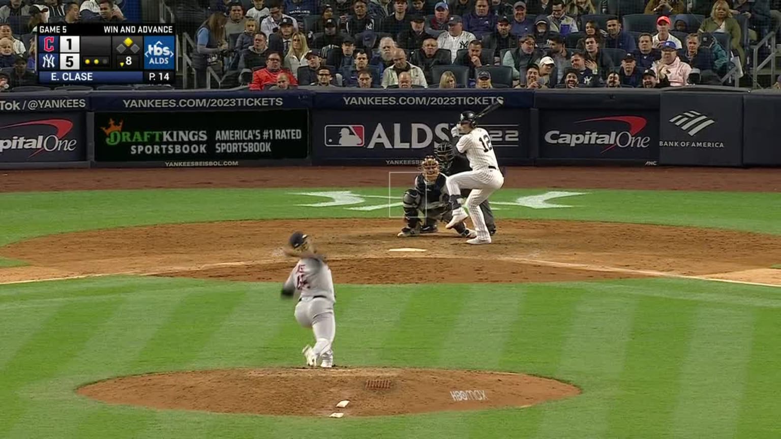 Isiah Kiner-Falefa hit by pitch. | 10/18/2022 | New York Yankees
