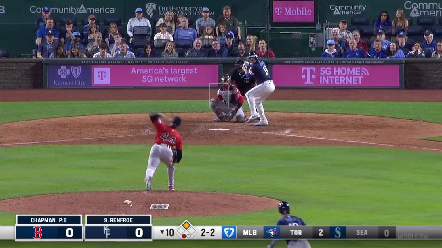 Hunter Renfroe strikes out on a foul tip. | 05/09/2025 | MLB.com