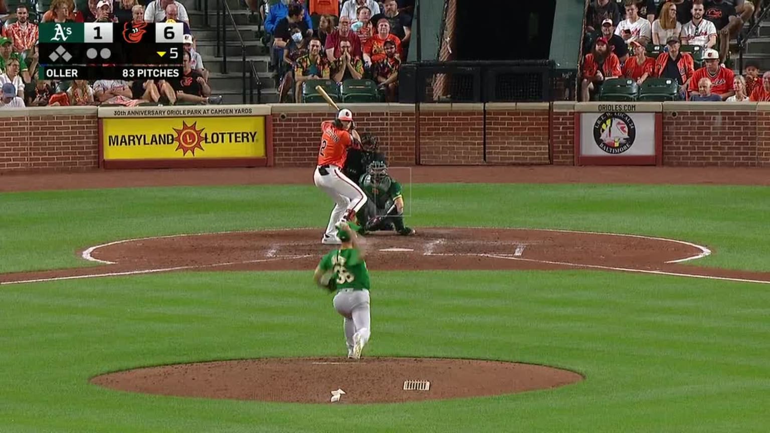 Adam Oller Foul to Gunnar Henderson | 09/03/2022 | MLB.com