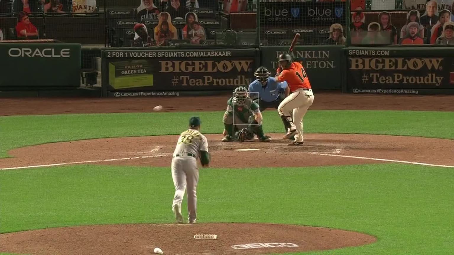 Chadwick Tromp grounds out, shortstop Marcus Semien to first baseman ...