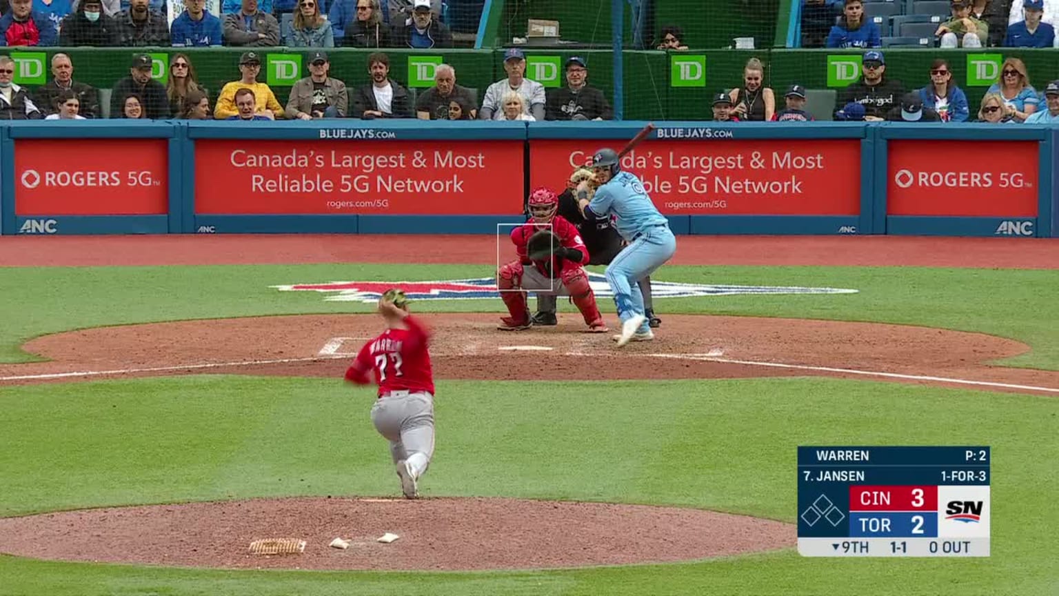 Art Warren Ball to Danny Jansen | 05/22/2022 | MLB.com