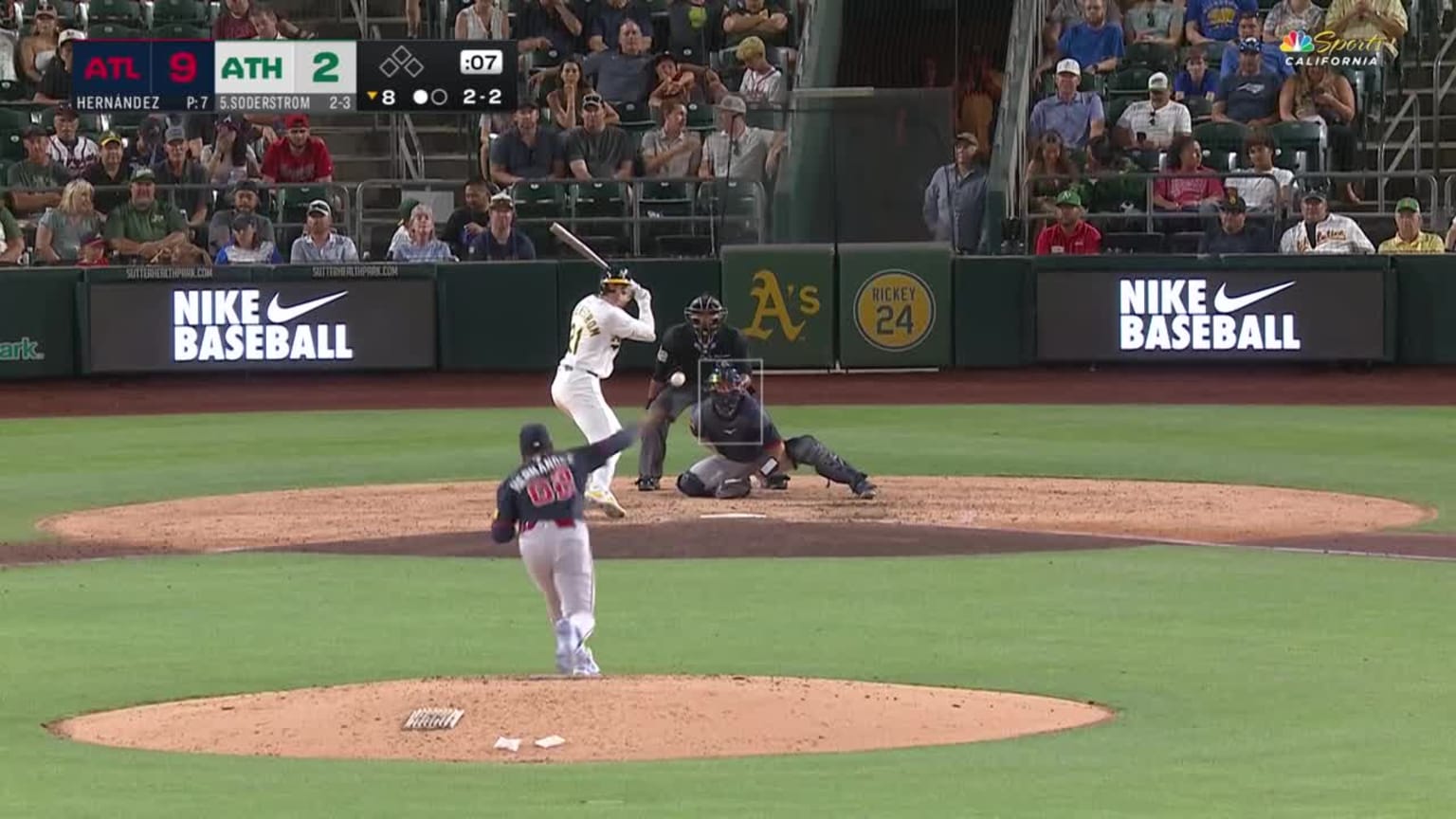 Tyler Soderstrom strikes out swinging. | 07/09/2025 | MLB.com