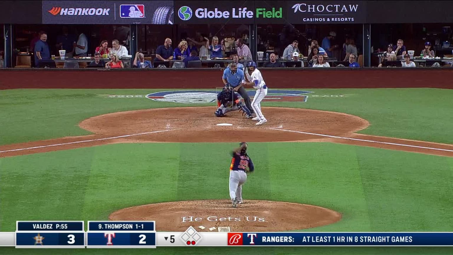 Bubba Thompson singles on a bunt ground ball to pitcher Framber Valdez. | 08/30/2022 | MLB.com