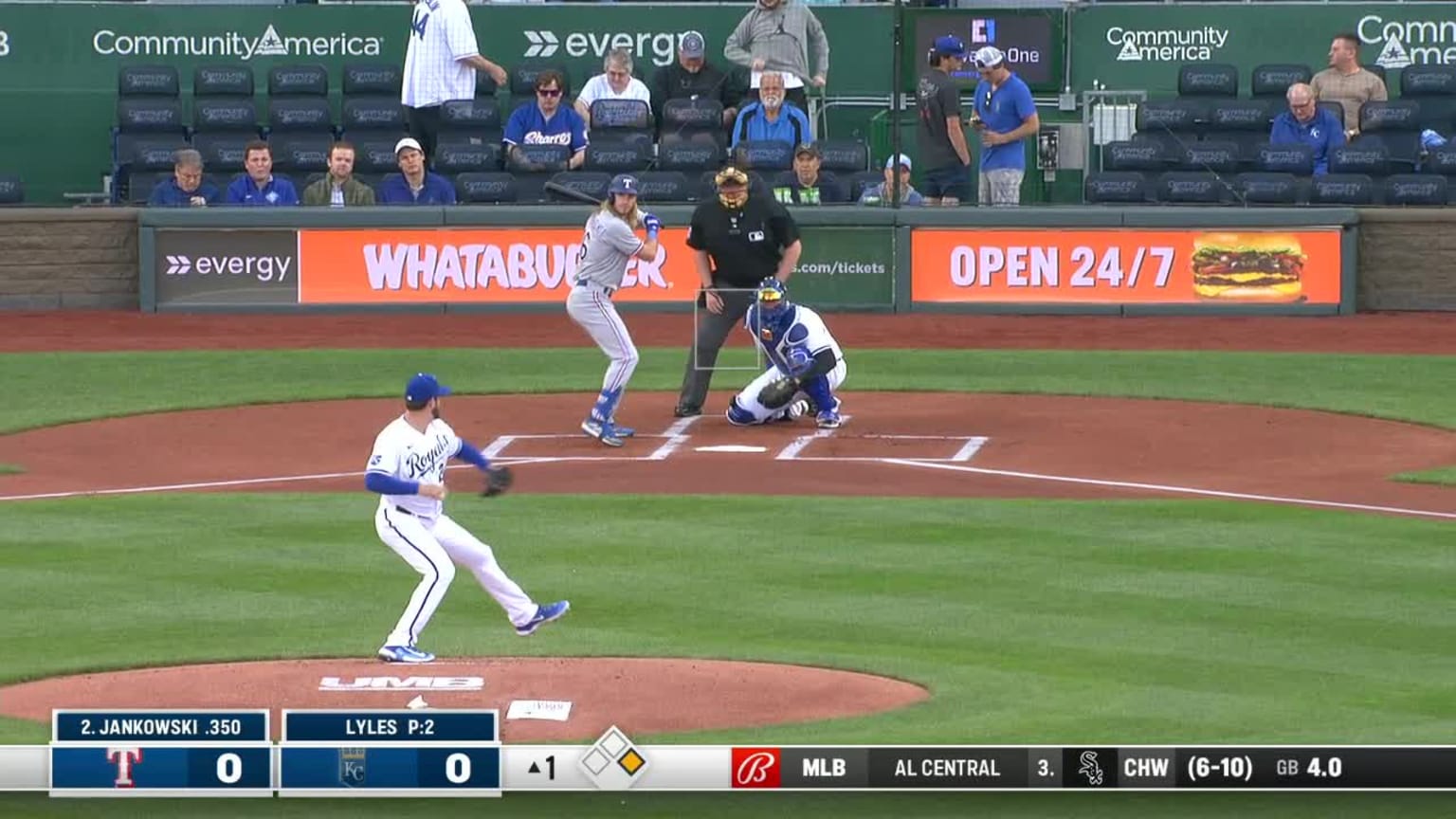 Travis Jankowski singles on a bunt ground ball to third baseman Hunter ...
