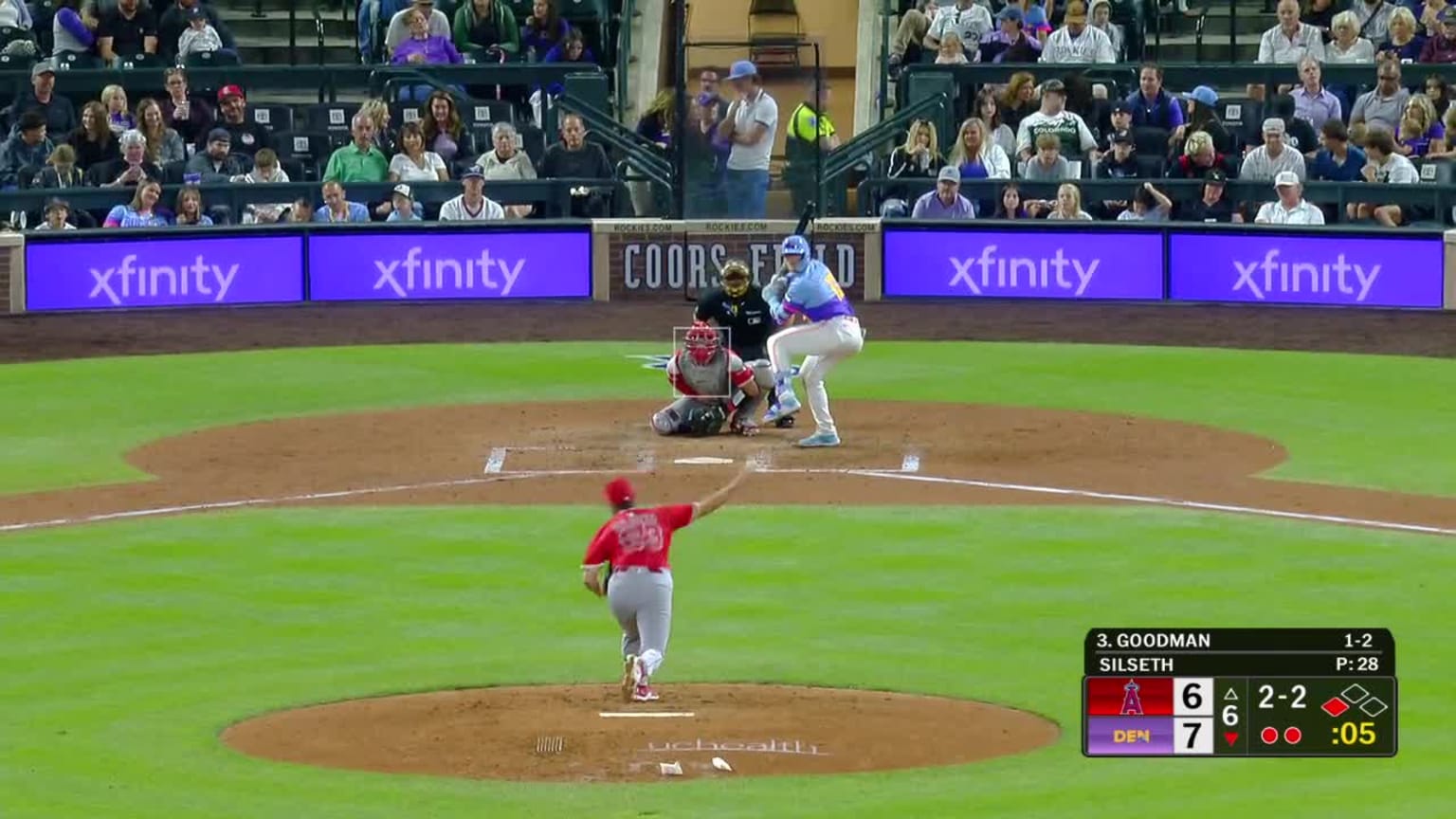Hunter Goodman strikes out swinging. | 09/19/2025 | MLB.com