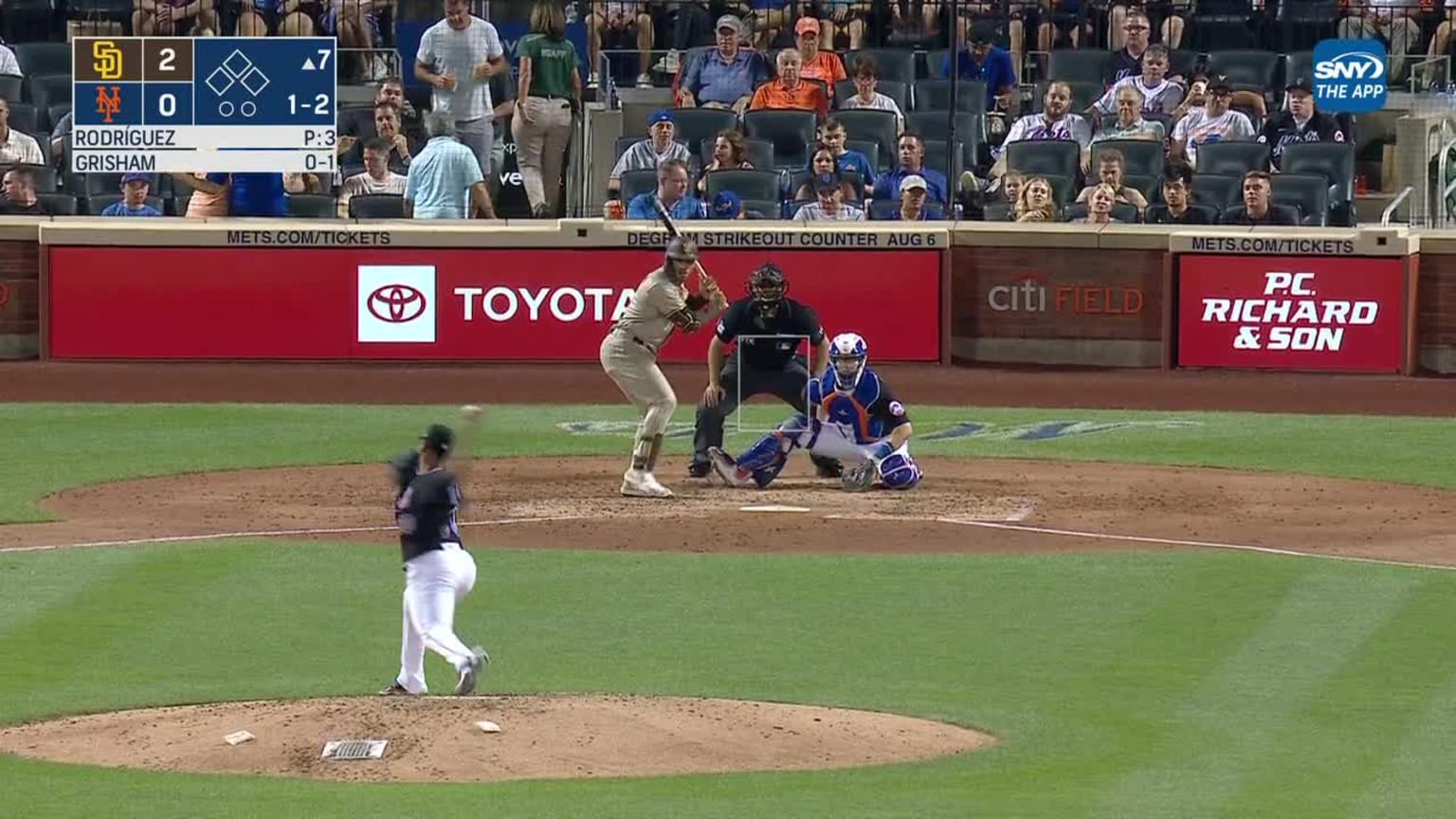 Joely Rodriguez Ball to Trent Grisham | 07/22/2022 | MLB.com
