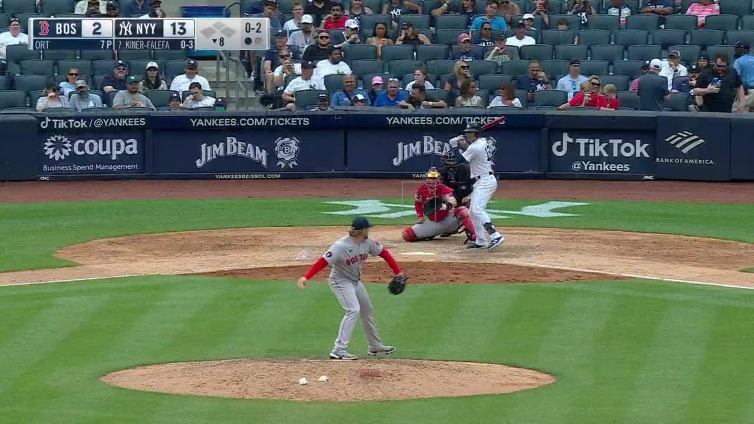 Kaleb Ort Foul to Isiah Kiner-Falefa | 07/17/2022 | MLB.com