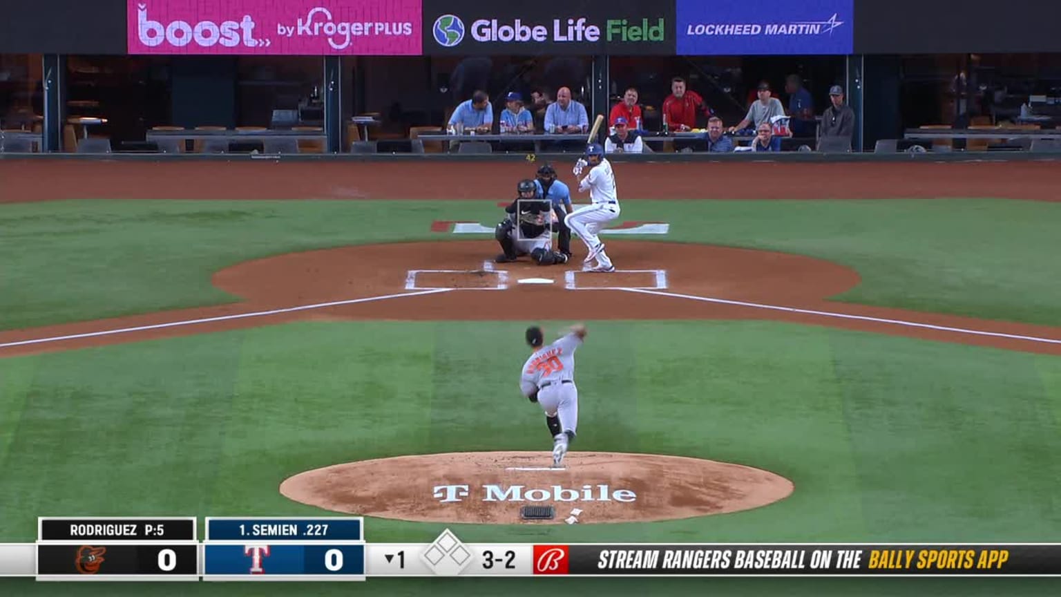 Marcus Semien walks. | 04/05/2023 | Texas Rangers