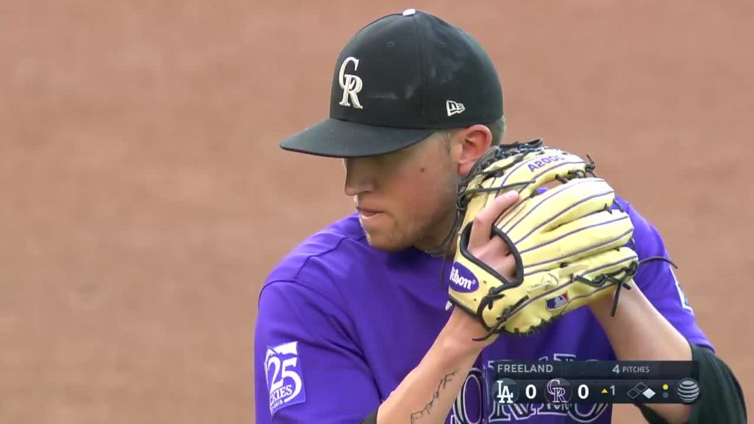 Kyle Freeland Foul to Manny Machado | 09/08/2018 | Atlanta Braves