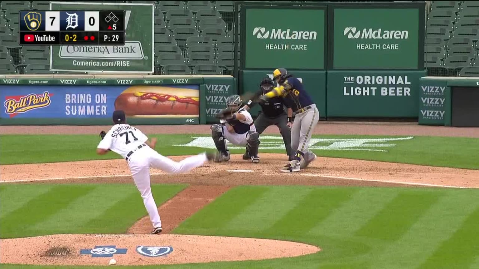 Jacob Nottingham strikes out swinging. | 09/09/2020 | New York Yankees
