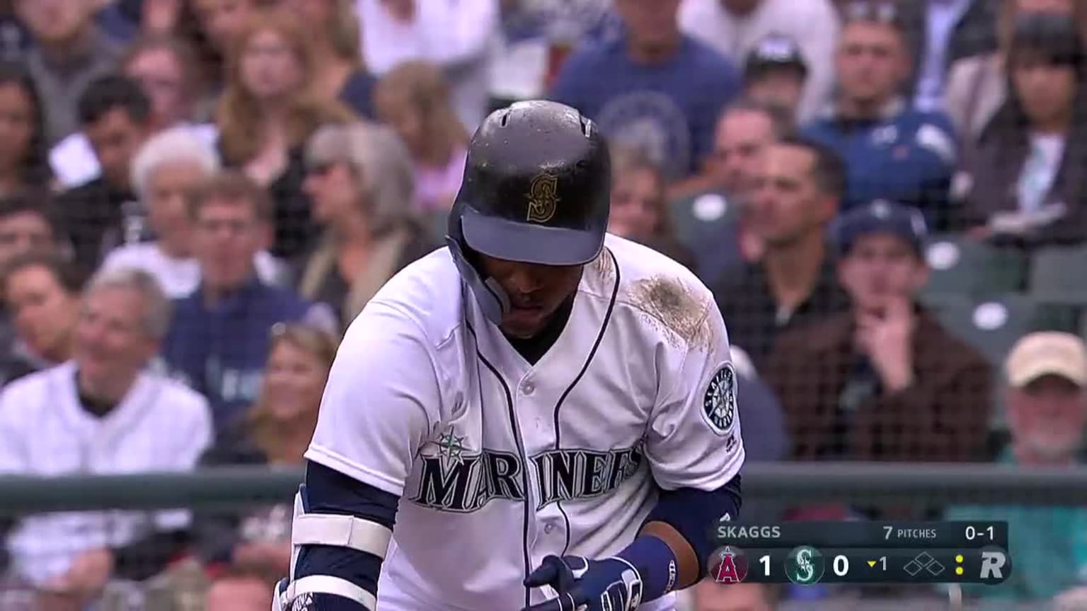 Tyler Skaggs Called Strike to Robinson Cano | 05/05/2018 | Pittsburgh ...