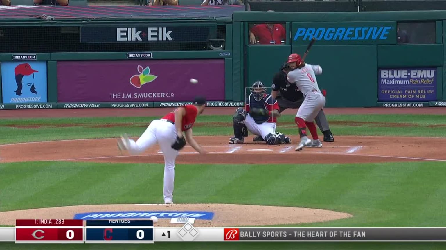 Sam Hentges Ball to Jonathan India | 08/09/2021 | Baltimore Orioles