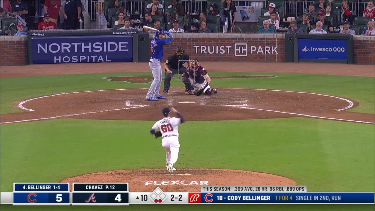 Cody Bellinger singles on a line drive to left fielder Kevin Pillar ...