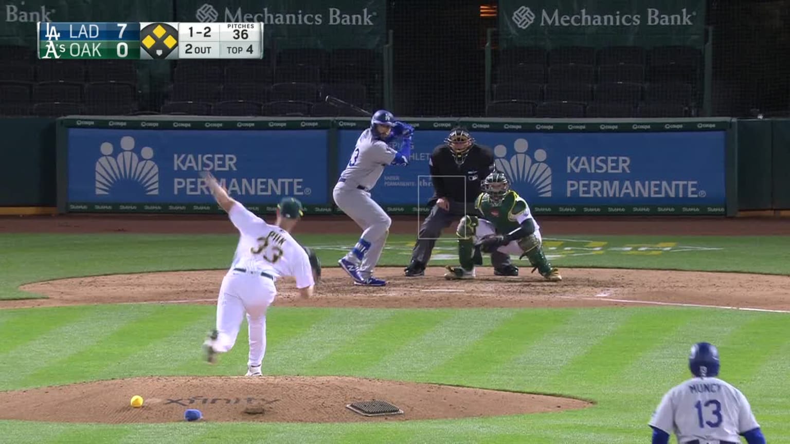 Edwin Rios called out on strikes. | 04/05/2021 | MLB.com