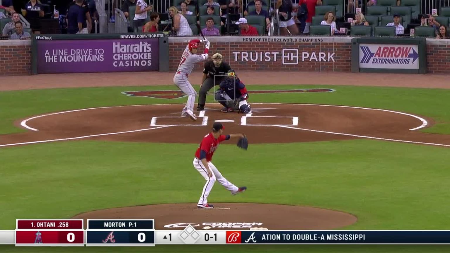 Charlie Morton Ball to Shohei Ohtani | 07/22/2022 | Los Angeles Dodgers