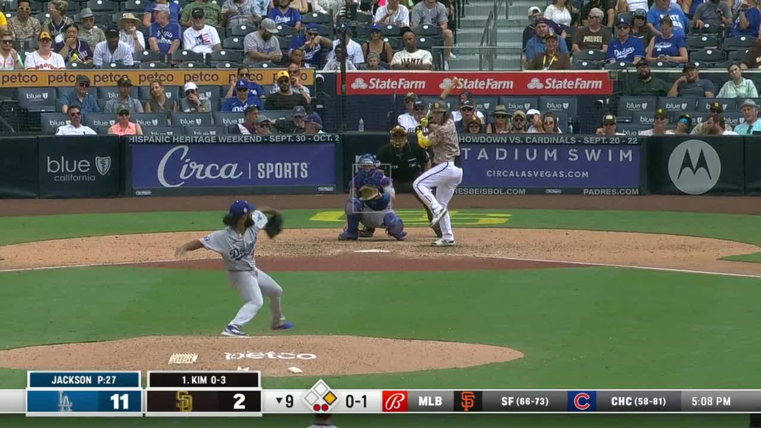 Andre Jackson Ball to Ha-Seong Kim | 09/11/2022 | MLB.com