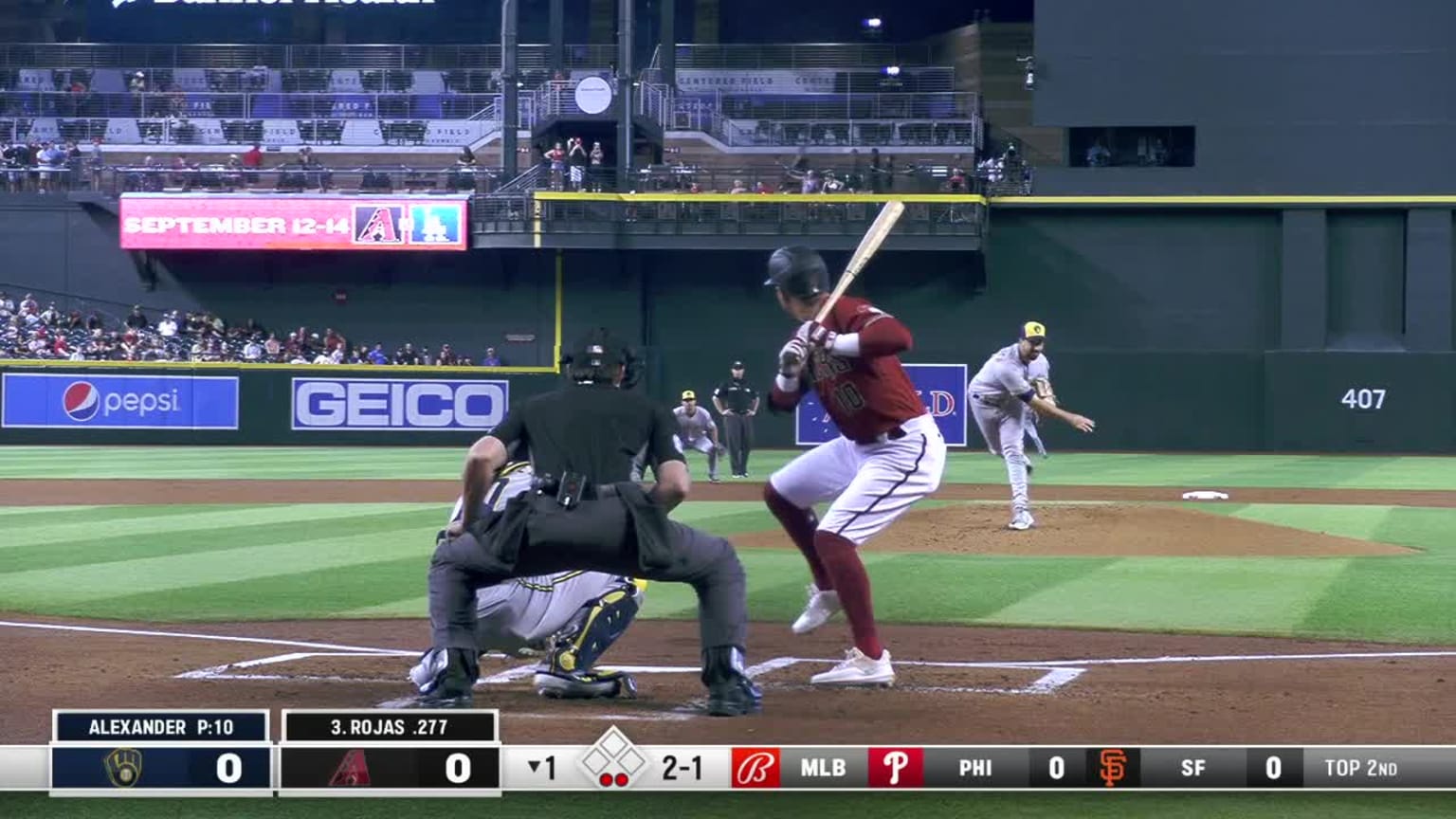 Jason Alexander Ball to Josh Rojas | 09/04/2022 | MLB.com