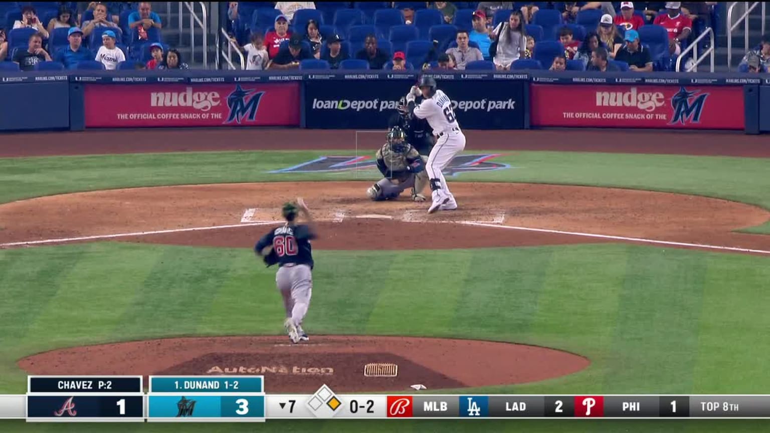 Jesse Chavez Foul to Joe Dunand | 05/22/2022 | Miami Marlins