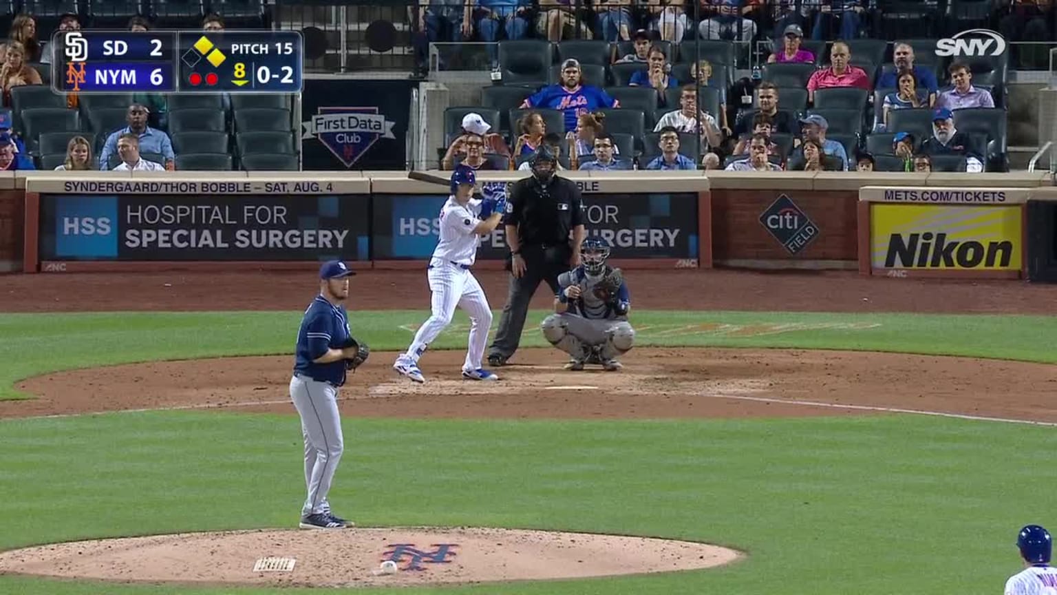 Phil Hughes Foul to Matthew den Dekker | 07/24/2018 | Arizona Diamondbacks