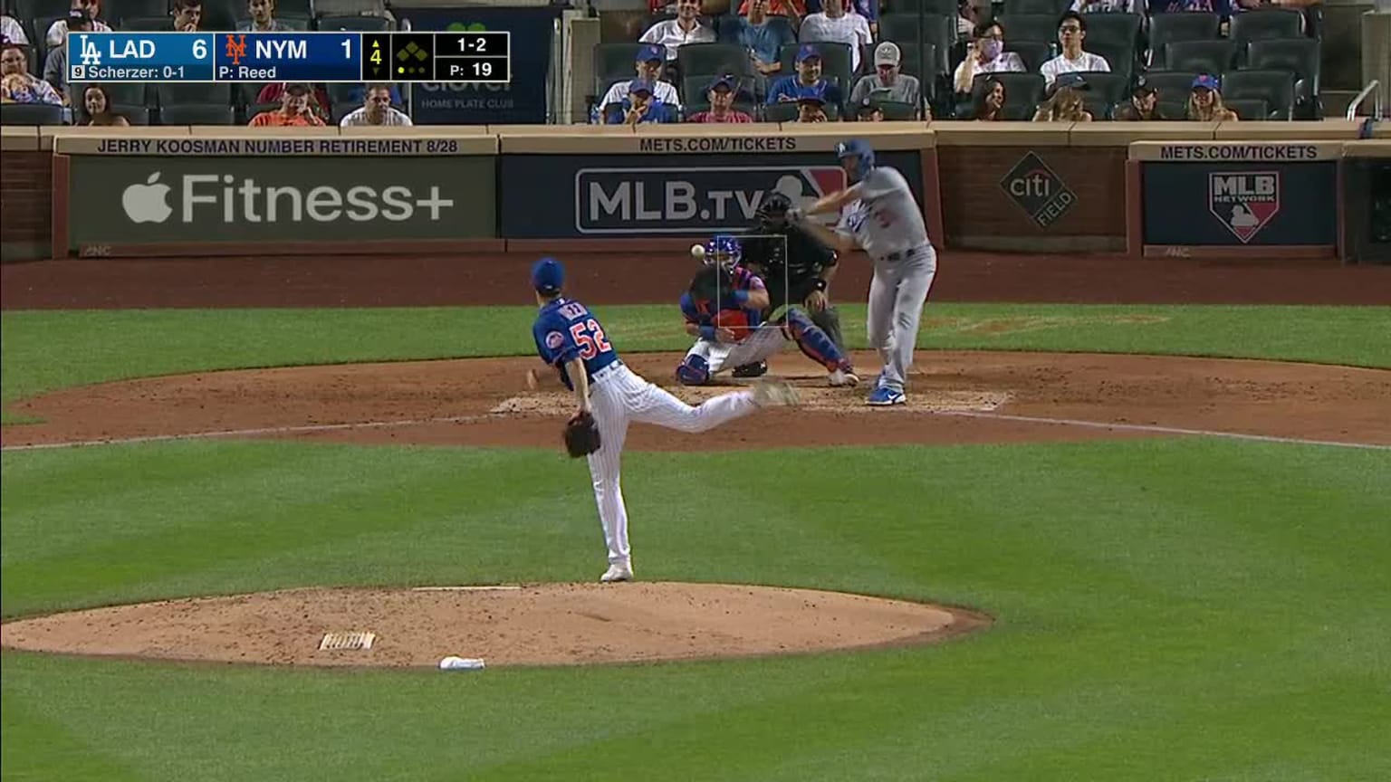 Jake Reed Foul to Max Scherzer | 08/15/2021 | MLB.com