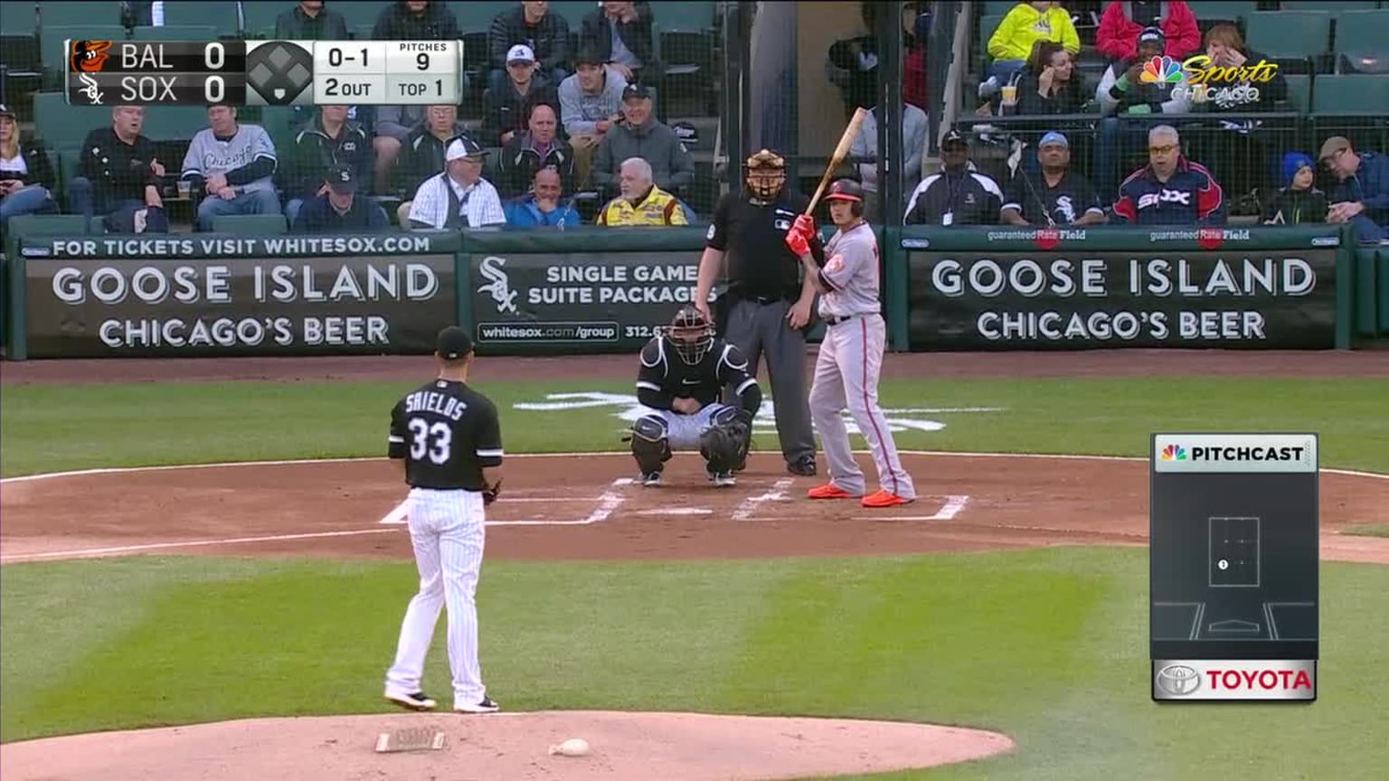 James Shields Ball to Manny Machado | 05/22/2018 | MLB.com