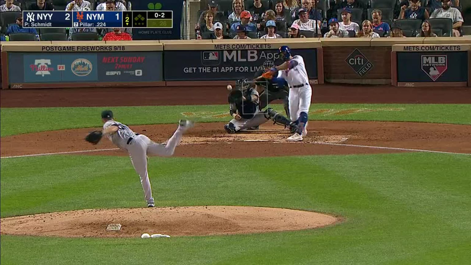Kevin Pillar reaches on a fielding error by shortstop Gleyber Torres ...