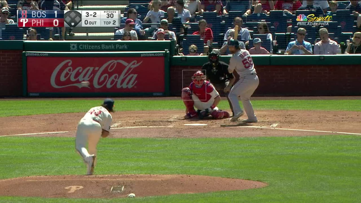 Sam Travis strikes out swinging. | 09/15/2019 | MLB.com