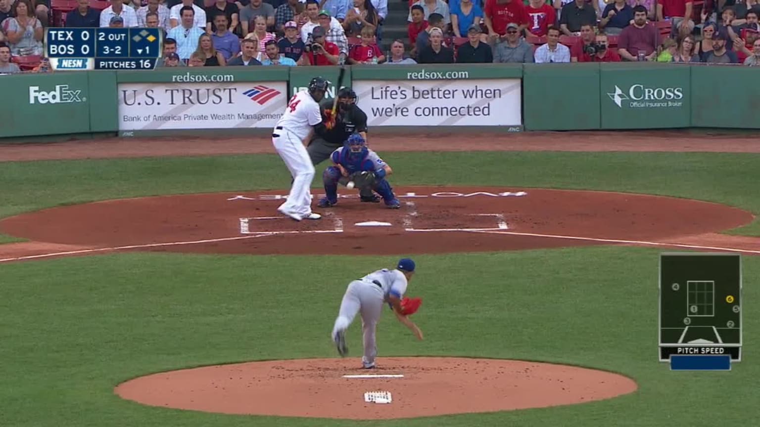 David Ortiz homers (20) on a line drive to right center field. Xander ...