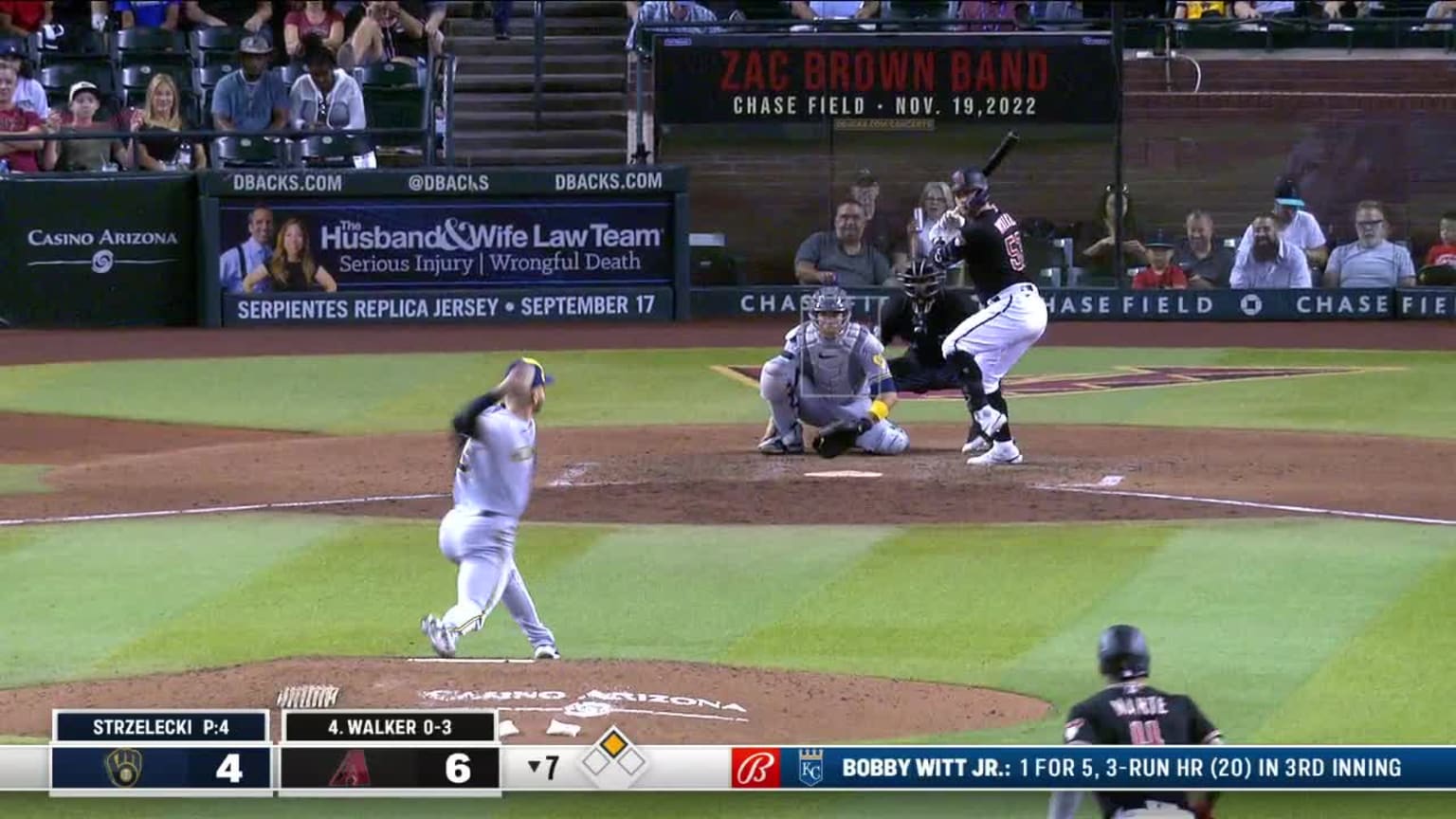 Peter Strzelecki Ball to Christian Walker | 09/03/2022 | MLB.com