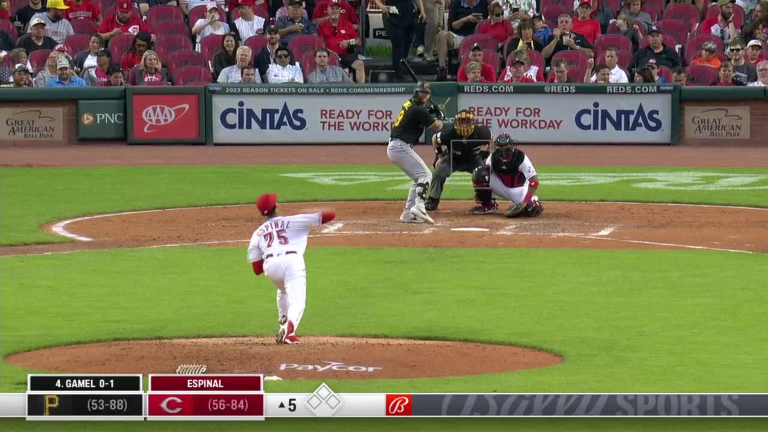 Raynel Espinal Ball to Ben Gamel | 09/13/2022 | MLB.com