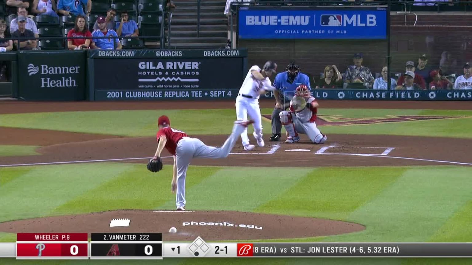 Josh VanMeter grounds out, second baseman Jean Segura to first baseman ...